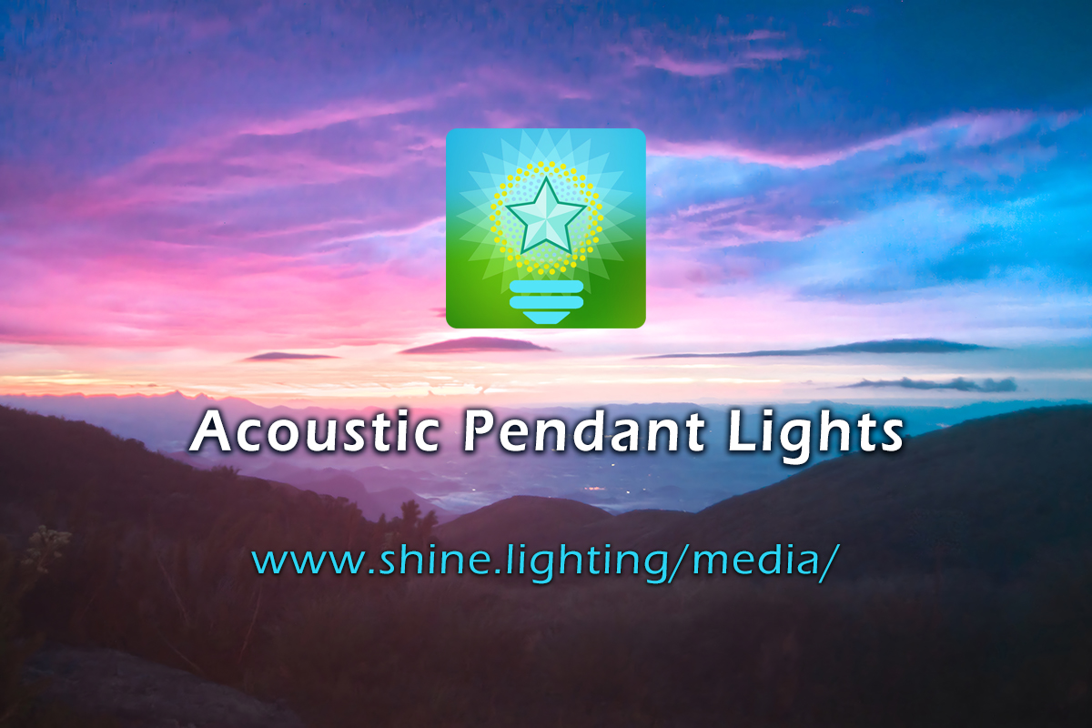 Acoustic Pendant Lights