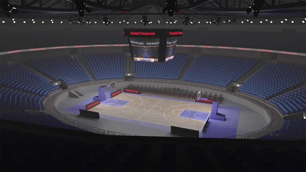 LED Arena Lights | Professional Indoor Sports Floodlighting Systems ...
